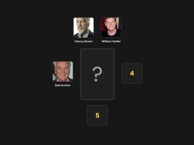 Starred In - Guess Movies by Cast Game | Play Movie Games